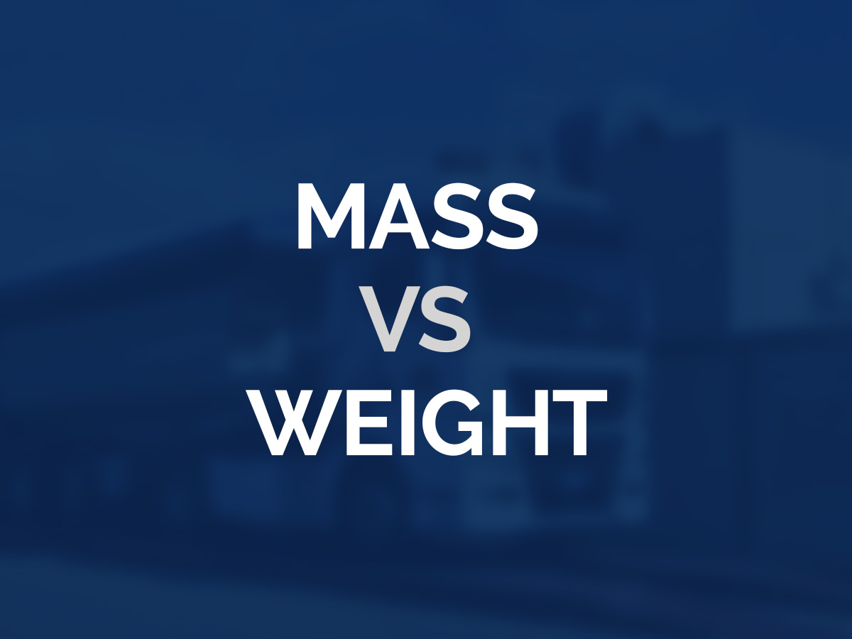 The Difference Between Mass and Weight